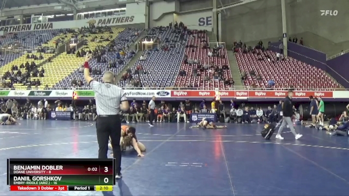174 lbs Semis & 3rd Wb (16 Team) - Daniil Gorshkov, Embry-Riddle (Ariz.) vs Benjamin Dobler ...