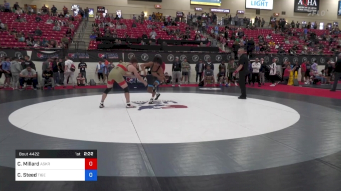 74 kg Cons 4 - Charlie Millard, Askren Wrestling Academy vs Cameron ...