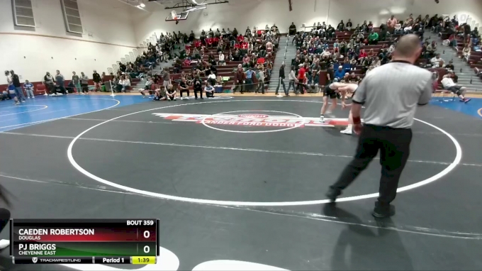 138 lbs Cons. Round 3 - Caeden Robertson, Douglas vs Pj Briggs ...