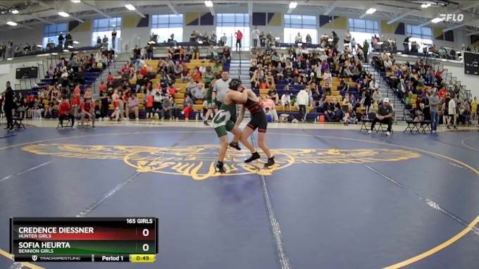 165 Girls Semifinal - Credence Diessner, Hunter Girls vs Sofia Heurta ...