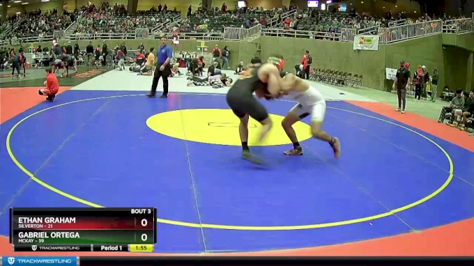 197 lbs Placement (4 Team) - Ethan Graham, Silverton vs Gabriel Ortega ...