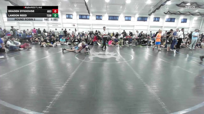 98 lbs Round Robin 3 - Braden Dykhouse, Ares Red-EL vs Landon Reed ...