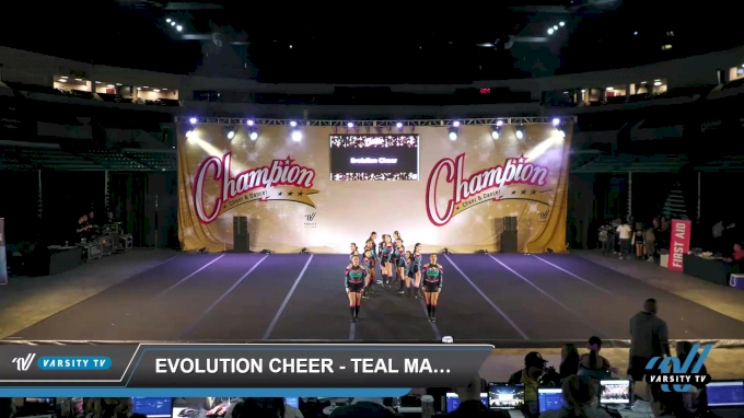 Evolution Cheer - Teal Mania [2022 L3 Junior - D2 Day 2] 2022 CCD Champion Cheer and Dance Grand ...