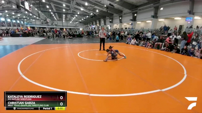 55 lbs Champ. Round 2 - Christian Garza, West Texas Grapplers Wrestling ...