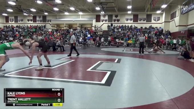 138 lbs Round 1 - Trent Hallett, Smithville vs Kale Lyons, Denver