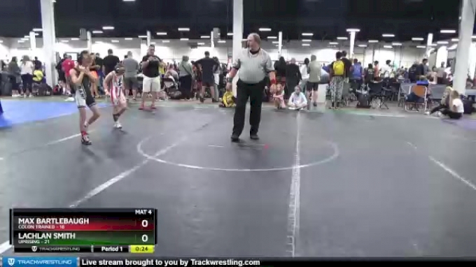 68 lbs Round 6 (10 Team) - Lachlan Smith, Uprising vs Max Bartlebaugh ...