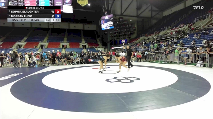 135 lbs Quarters - Sophia Slaughter, VA vs Morgan Lucio, AZ