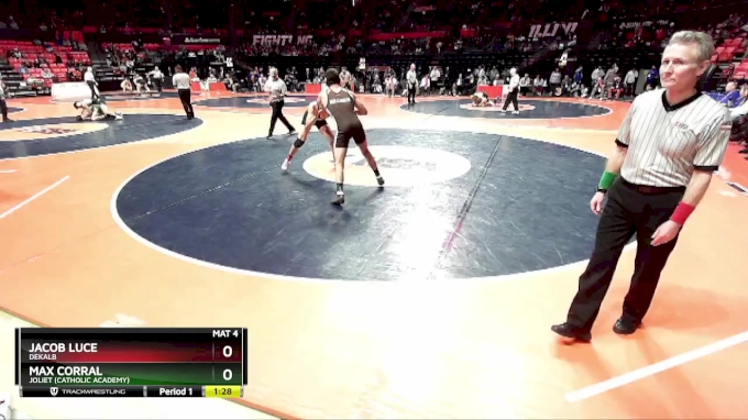 3A 165 lbs 5th Place Match - Max Corral, Joliet (Catholic Academy) vs ...