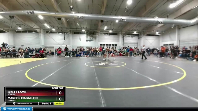 157 lbs Cons. Round 3 - Marcos Magallon, Doherty vs Brett Lamb, Poudre