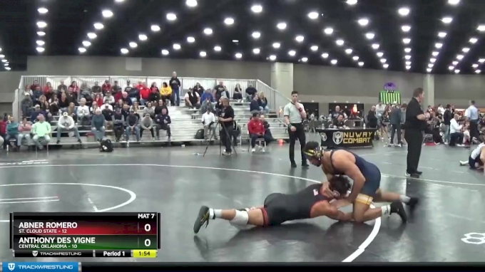 174 lbs Placement Matches (16 Team) - Anthony Des Vigne, Central ...