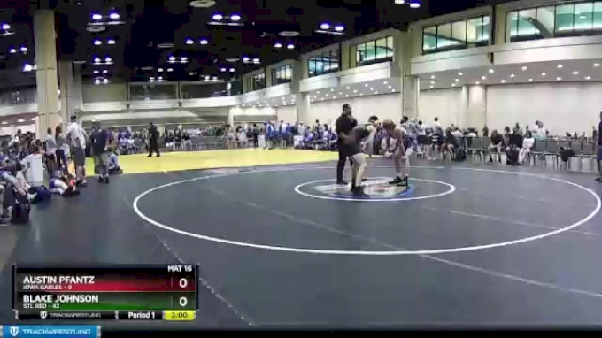 170 lbs Placement (16 Team) - Austin Pfantz, Iowa Gables vs Blake ...