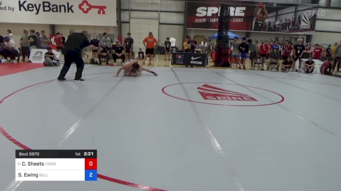 70 kg Consi Of 32 #1 - Cutter Sheets, Cowboy RTC vs Sam Ewing, Bulls ...