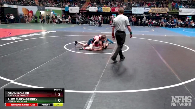 152 lbs Cons. Round 1 - Alex Marx-Beierly, Thunder Mountain vs Gavin ...