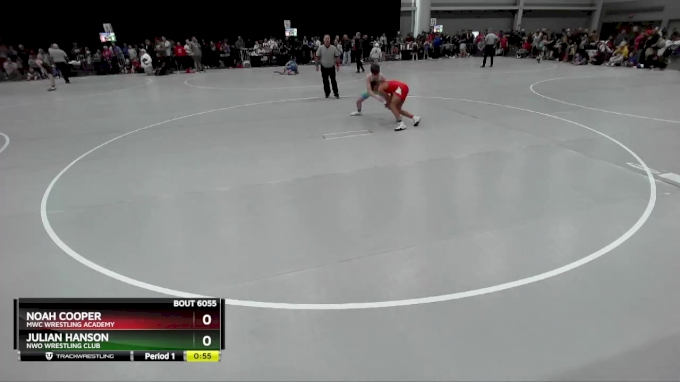 110 lbs Champ. Round 1 - Julian Hanson, NWo Wrestling Club vs Noah ...