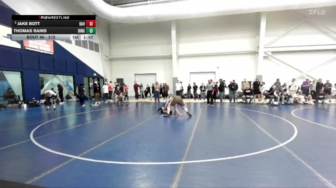 215 lbs Champ. Round 1 - Thomas Rains, Bingham vs Jake Bott, Davis