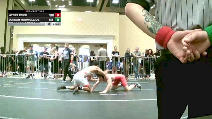 144 lbs Round Of 64 - Ayers Reich, Puma vs Jordan Marmolejos, MAW ...