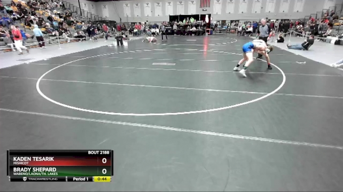132 lbs Cons. Round 7 - Brady Shepard, Wabeno/Laona/Th. Lakes vs Kaden ...