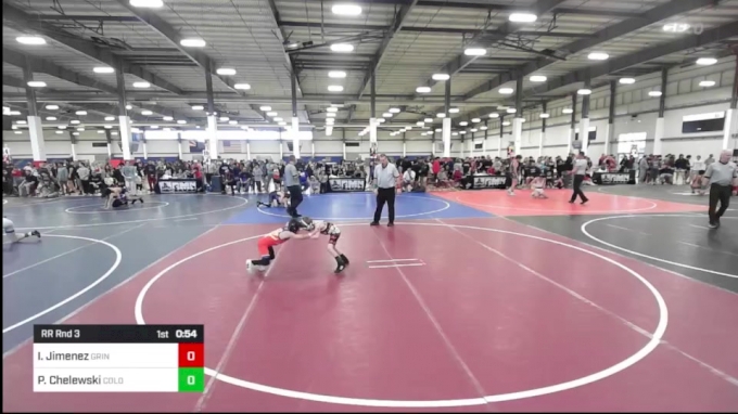 46 lbs Rr Rnd 3 - Israel Jimenez, Grindhouse WC vs Payton Chelewski ...