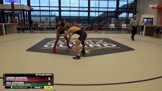 J-16 lbs 1st Place Match - Jaiden Hickman, Big Game Wrestling Club vs ...