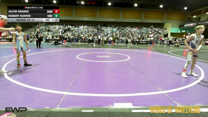 64 lbs Round Of 16 - Jacob Graber, Summit Wrestling Academy vs Robert ...