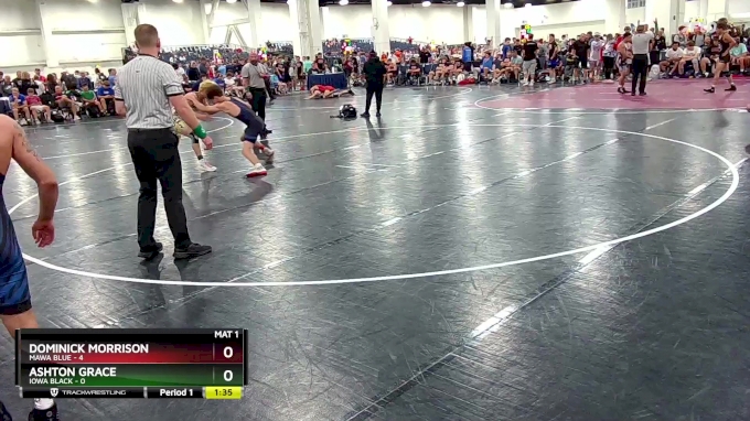 113 lbs Semis & Wb (16 Team) - Dominick Morrison, MAWA Blue vs Ashton ...