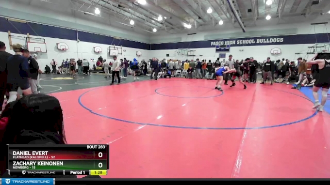 138 lbs Semifinal - Zachary Keinonen, Newberg vs Daniel Evert, Flathead ...