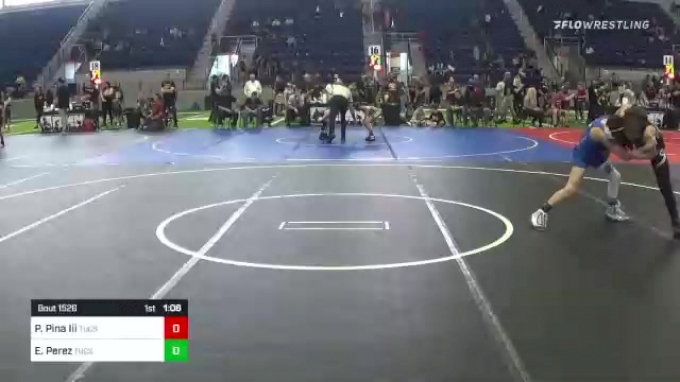 86 lbs Final - Patrick Pina Iii, Tucson Cyclones vs Ernesto Perez ...