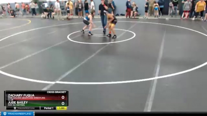 98 lbs Final - Jude Bailey, Mat-Su Matmen vs Zachary Fuqua, KNIK GOLDEN ...