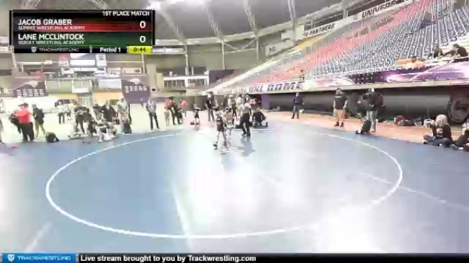 53 lbs 1st Place Match - Lane McClintock, Sebolt Wrestling Academy vs ...