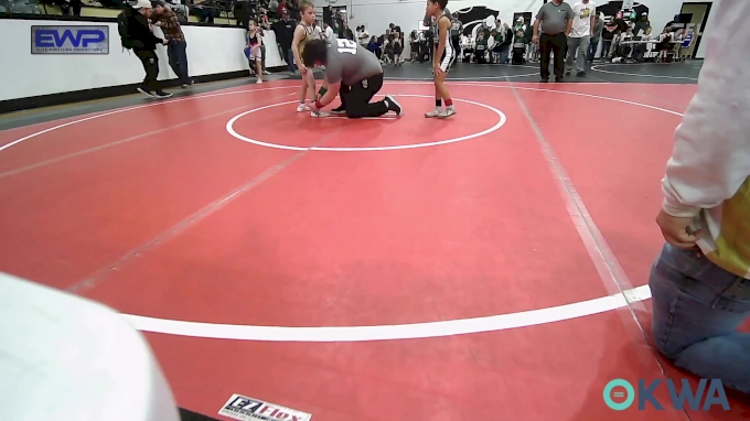 55 lbs Quarterfinal - Edward Ledbetter, Muskogee Wrestling Federation ...
