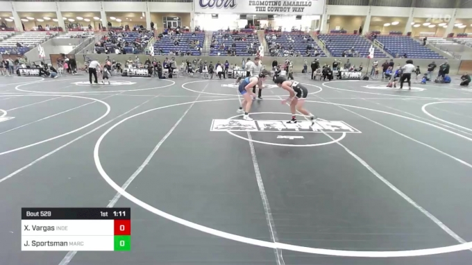 156 lbs Rr Rnd 2 - Xavier Vargas, Independent vs Jagger Sportsman ...