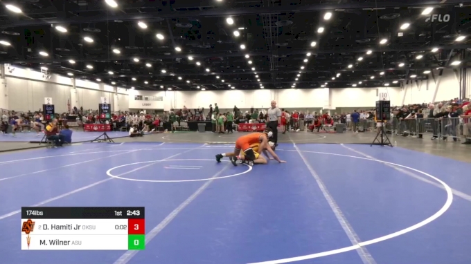 174 lbs Rd Of 32 - Dean Hamiti Jr, Oklahoma State vs Maxwell Wilner ...