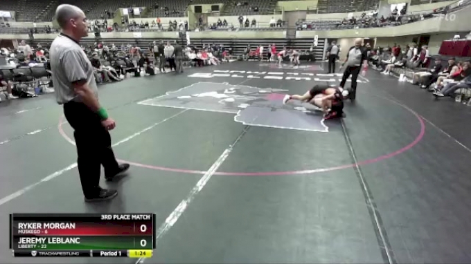 172 lbs Finals (8 Team) - Ryker Morgan, Muskego vs Jeremy LeBlanc, Liberty