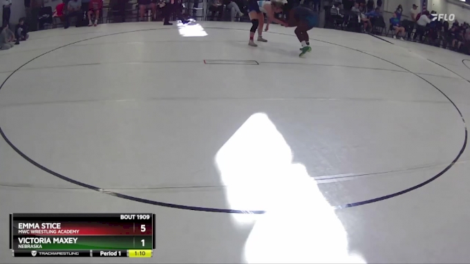 148 lbs Champ. Round 1 - Victoria Maxey, Nebraska vs Emma Stice, MWC ...