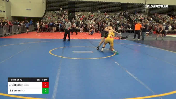 172 lbs Round Of 32 - Joseph Goodrich, Mount Sinai vs Nicholas Leone ...