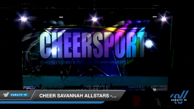 Cheer Savannah Allstars - Sequins [2020 Mini 1.1 Prep Day 1] 2020 ...