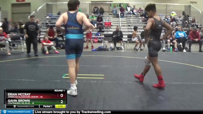 140 lbs Round 1 (6 Team) - Erian McCray, American Gladiators-Venom vs ...