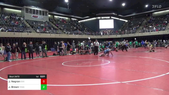 135 lbs Semifinal - Jeremy Negron, Edison vs Jazick Brown, Towanda