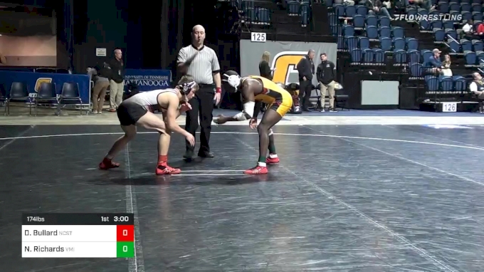 174 lbs Consolation - Daniel Bullard, NC State vs Neal Richards ...
