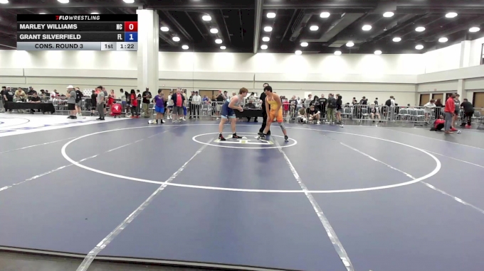 190 lbs Cons. Round 3 - Marley Williams, NC vs Grant Silverfield, FL