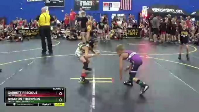 46 lbs Round 2 (6 Team) - Braxton Thompson, Untouchables Purple vs ...