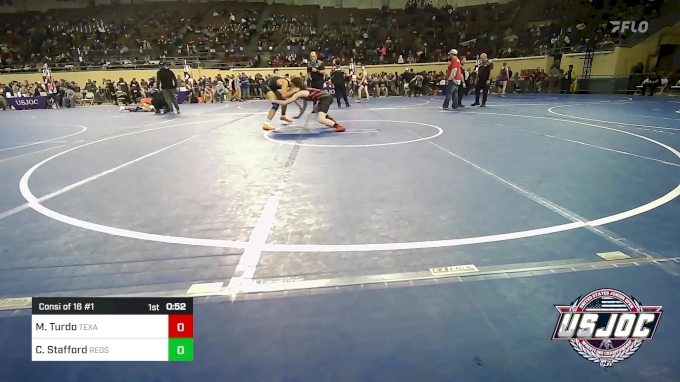 140 lbs Consi Of 16 #1 - Matthew Turdo, Texas Elite Wrestling vs Cade ...