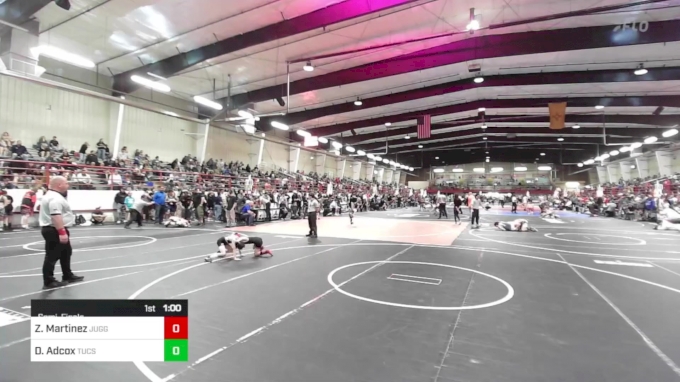 57 lbs Semifinal - Zac Martinez, Juggernaut Wrestling Club vs David ...