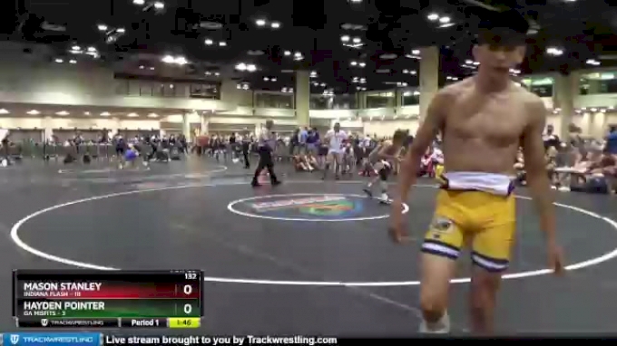 132 lbs Round 3 (10 Team) - Mason Stanley, Indiana Flash vs Hayden ...