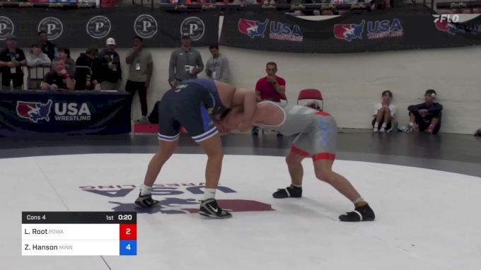 74 kg Cons 4 - Laird Root, Poway High School Wrestling vs Zach Hanson ...