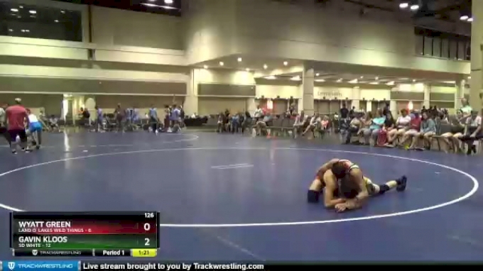 126 lbs Round 1 (10 Team) - Wyatt Green, Land O` Lakes Wild Things vs ...