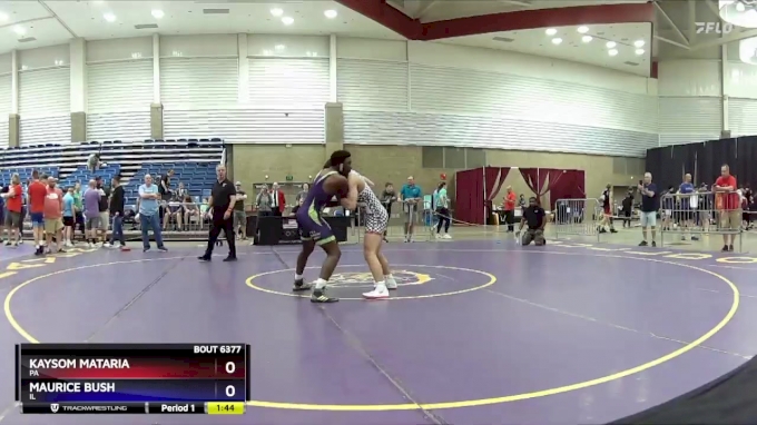 144 lbs Semifinal - Kaysom Mataria, PA vs Maurice Bush, IL