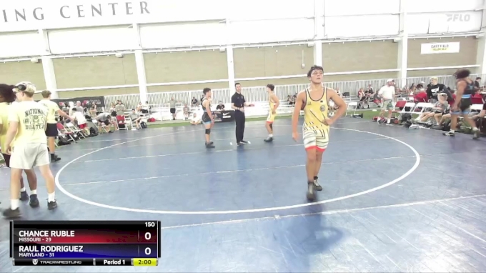 150 lbs Round 1 (8 Team) - Chance Ruble, Missouri vs Raul Rodriguez ...