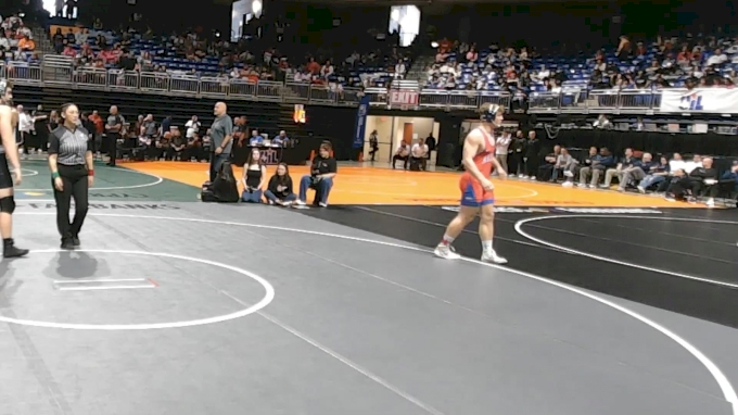 6A 215 lbs Semifinal - Aiden Cooley, Allen vs Ethan Hamlin, San Antonio ...