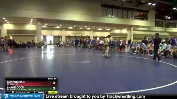 220 lbs Round 3 (16 Team) - Shane Cook, Michigan Gold Pitbulls AS vs ...
